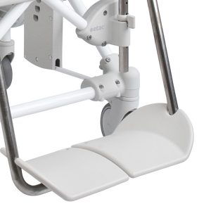 Swift Mobile 24" Büyük Tekerlekli Hasta Tuvalet Banyo Sandalyesi - Teksan